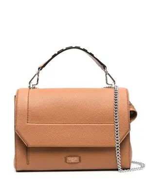 LANCEL Foldover Tote Bag - Brown