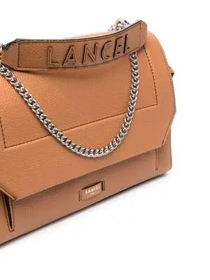 LANCEL Foldover Tote Bag - Brown