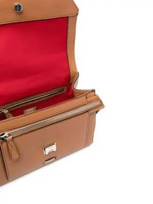 LANCEL Foldover Tote Bag - Brown