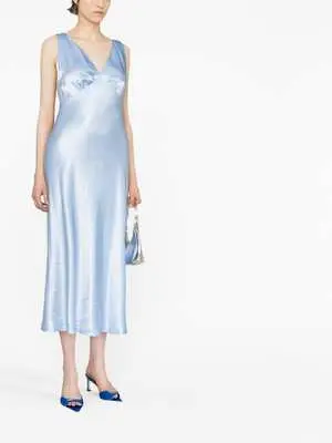 Rixo Sandrine Sleeveless Midi Dress