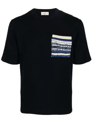 Altea Knitted-pocket Shortsleeved T-shirt