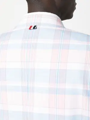 Thom Browne Plaid Cotton Blazer