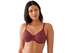 Wacoal Inside Job Underwire Bra Women's Bra Purple Indigo Burgundy