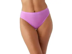 Wacoal Understated Cotton Hi Cut Women's Underwear Orchid Hush Multi