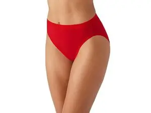 Wacoal Understated Cotton Hi Cut Women's Underwear Orchid Hush Red