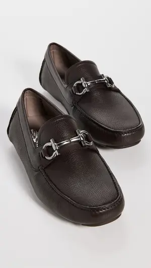 FERRAGAMO Parigi Driver Loafers - T. Moro