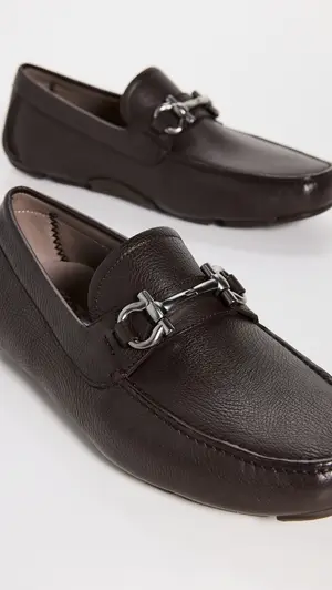 FERRAGAMO Parigi Driver Loafers - T. Moro