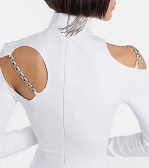 CHRISTOPHER KANE Embellished Maxi Dress