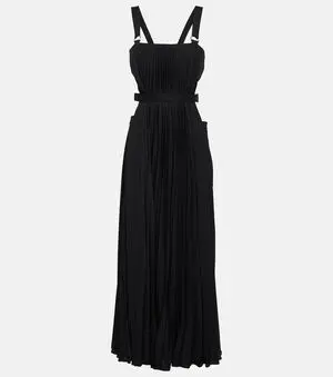 CHRISTOPHER KANE Pleated Midi Dress