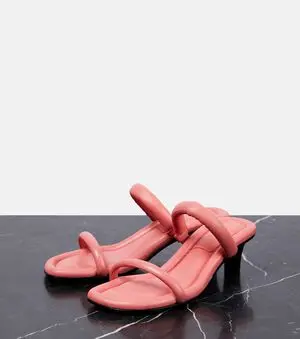 Isabel Marant Raree Leather Sandals - Pink