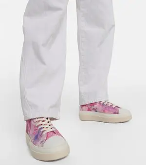 Isabel Marant Étoile Austin Printed High-top Sneakers