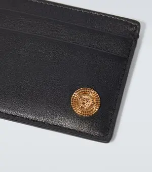 Versace Medusa Leather Card Holder