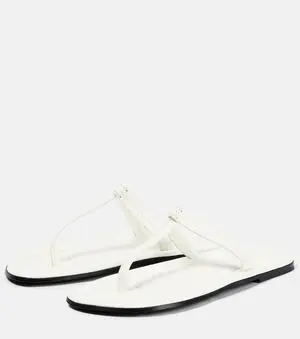 TOTEME T-strap Leather Sandals