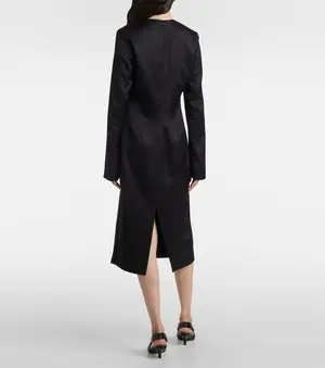 TOTEME Satin Midi Dress