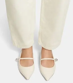 ROGER VIVIER Cube B Patent Leather Ballerinas
