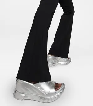 Givenchy Marshmallow Wedge Sandals