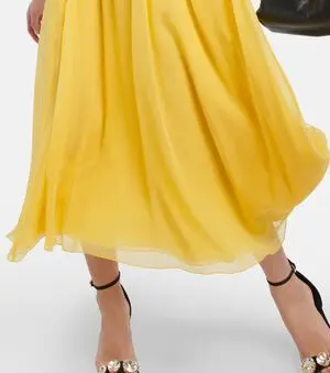 Giambattista Valli Off-the-shoulder Silk Gown