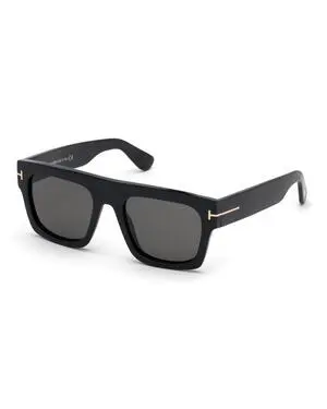 TOM FORD Fausto Square Sunglasses - Black