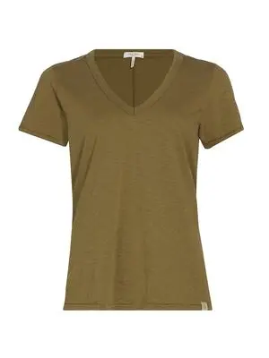 Rag & Bone The Slub V-neck T-shirt Military