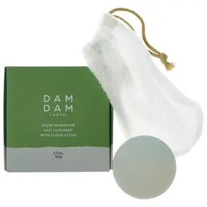 DAMDAM Snow Mushroom Pore Cleanser With Exfoliating Glove - One-color
