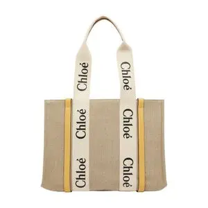 Chloé Woody Tote Bag Honey_gold