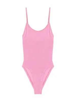 Hunza G Pamela One-piece Swimsuit Pink