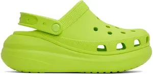 CROCS Crocs Green Crush Clogs - Limeade