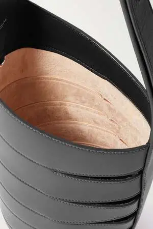 Alaïa Babel Small Cutout Leather Shoulder Bag