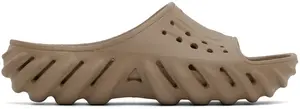 CROCS Crocs Taupe Echo Slides - 2g9 Tumbleweed