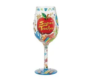 ENESCO Lolita 15-oz Super Teacher Wine Glass - One-color
