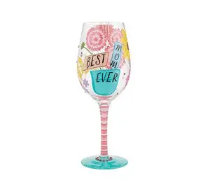 ENESCO Lolita 15-oz Best Mom Ever Wine Glass - One-color
