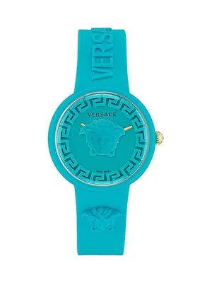 Versace Medusa Pop Silicone Strap Watch