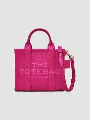 Marc Jacobs The Leather Tote Bag Fuchsia