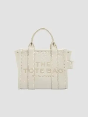 Marc Jacobs The Leather Tote Bag Silver