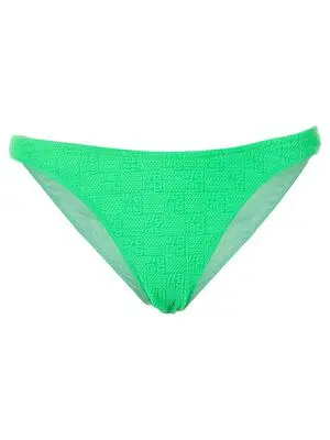 Alexander Wang Textured Logo Bikini Bottom - Green