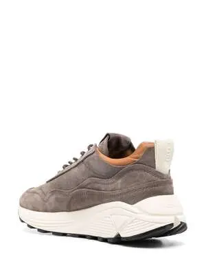 BUTTERO® Lace-up Chunky Sole Sneakers - Grey