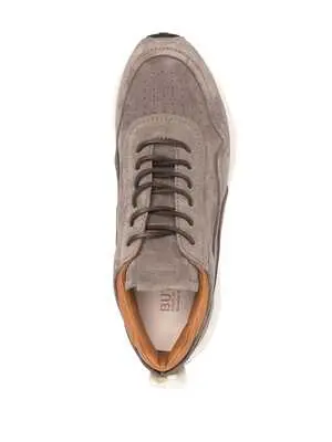 BUTTERO® Lace-up Chunky Sole Sneakers - Grey