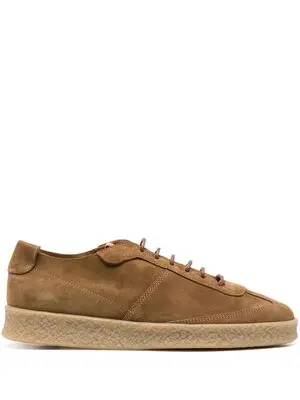 BUTTERO® Gum-sole Suede Sneakers - Brown