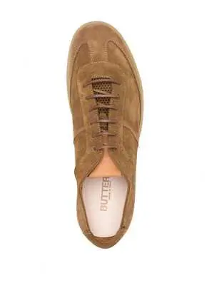 BUTTERO® Gum-sole Suede Sneakers - Brown