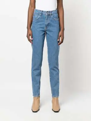 TWINSET Logo-embroidered Tapered Jeans