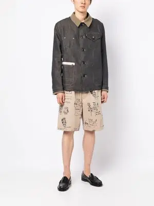 Junya Watanabe Basquiat-style Chino Shorts