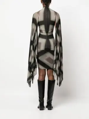 Rick Owens Semi-sheer Draped Top