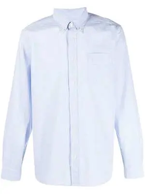 Woolrich Striped Long-sleeve Shirt - Blue