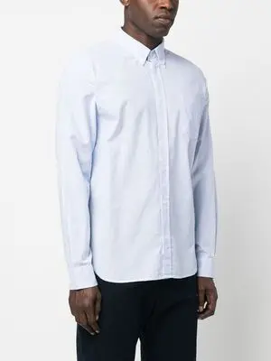 Woolrich Striped Long-sleeve Shirt - Blue