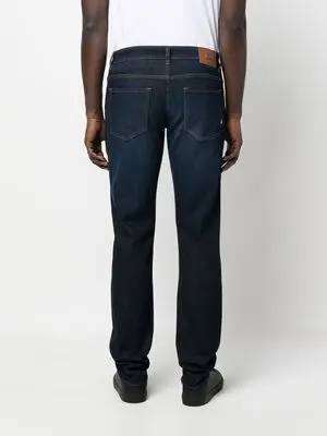 BOSS Washed Straight-leg Jeans