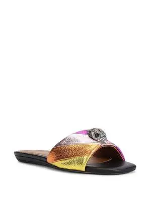 Kurt Geiger Kensington Quilted Sandals - Pink