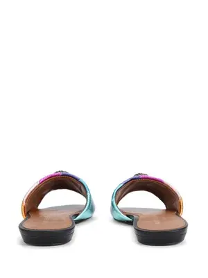 Kurt Geiger Kensington Quilted Sandals - Pink