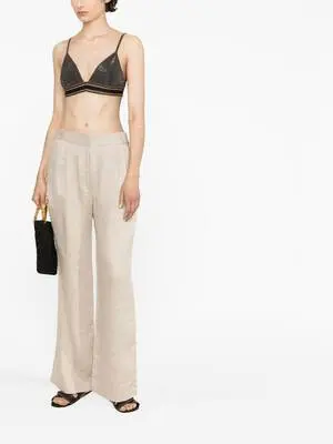 Brunello Cucinelli Striped-band Bralette