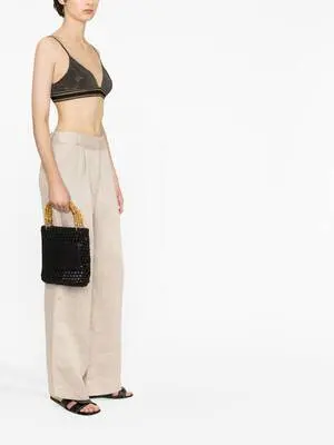 Brunello Cucinelli Striped-band Bralette
