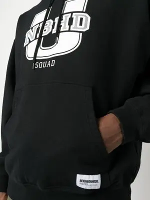 NEIGHBORHOOD Logo-print Cotton Hoodie